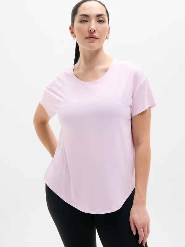 Athleta Relaxed T-shirt - Ballet