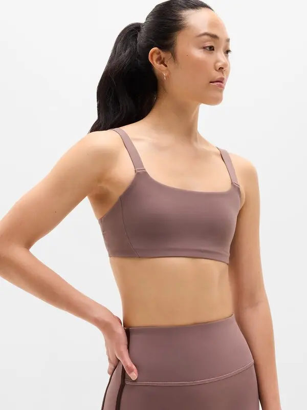 Athleta Reform Adjustable Sports Bra A-c - Driftwood
