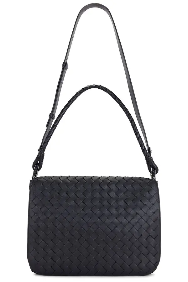 Bottega Veneta Borsa Avenue Intrecciato 15 Avenue - Midnight
