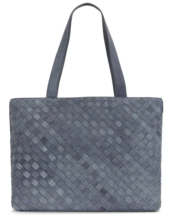 Bottega Veneta Intrecciato 15 Melange Denim Sue Ave Tote