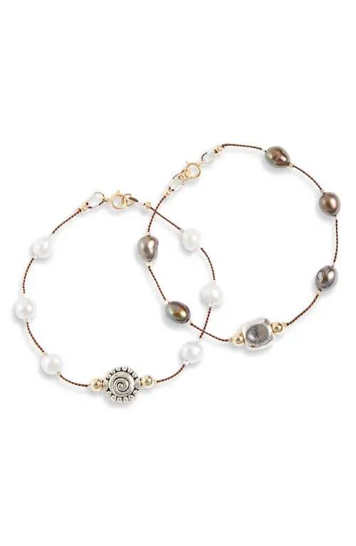 ISSHI Desnuda Station Bracelet Set Of 2 - Vision