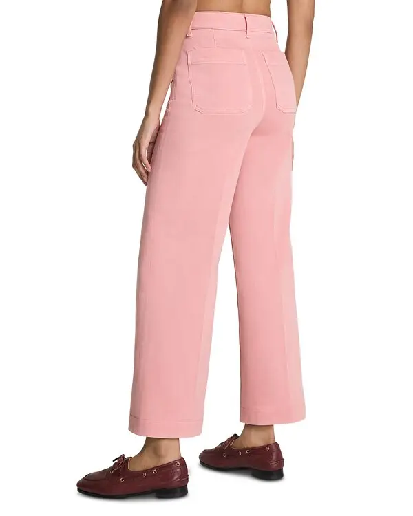Spanx Authentic 360 High Rise Cropped Wide Jeans - Nautilus