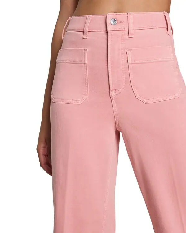 Spanx Authentic 360 High Rise Cropped Wide Jeans - Nautilus