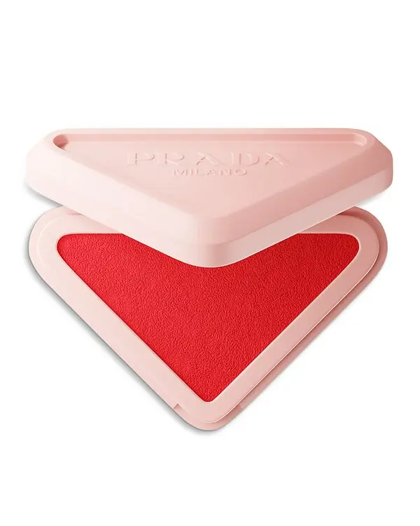 Prada Touch Cream To Powder Soft Blur Longwear Blush - R Cherry (poppy Red)