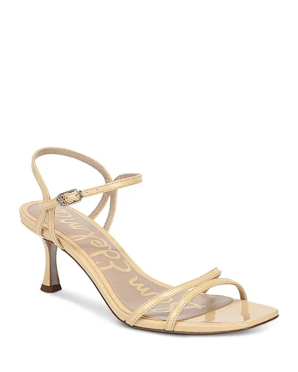 Sam Edelman Presley Strappy Heeled Sandals - Daffodil