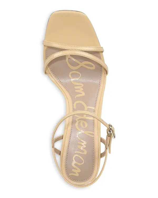 Sam Edelman Presley Strappy Heeled Sandals - Daffodil