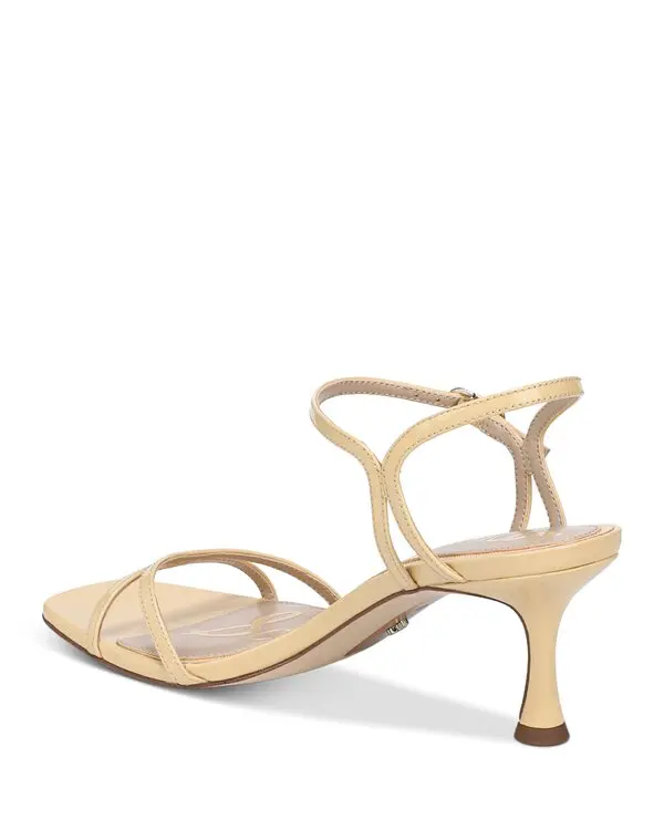 Sam Edelman Presley Strappy Heeled Sandals - Daffodil