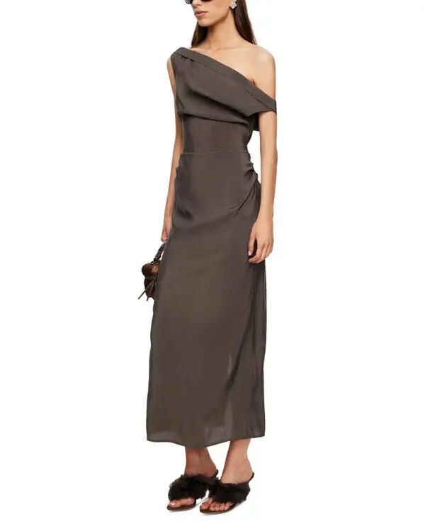 Lioness One Shoulder Maxi Dress