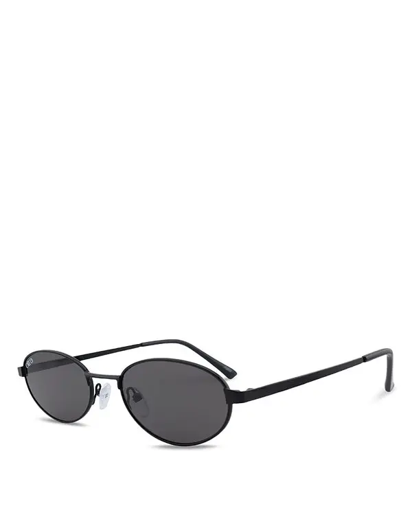OTRA Rosie Round Sunglasses, 53mm - Black