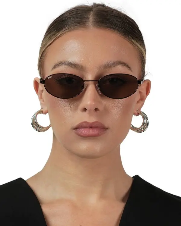 OTRA Rosie Round Sunglasses 53mm - Brown