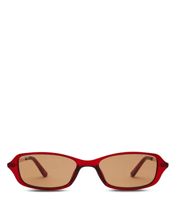 OTRA Caysee Rectangular Sunglasses - Red