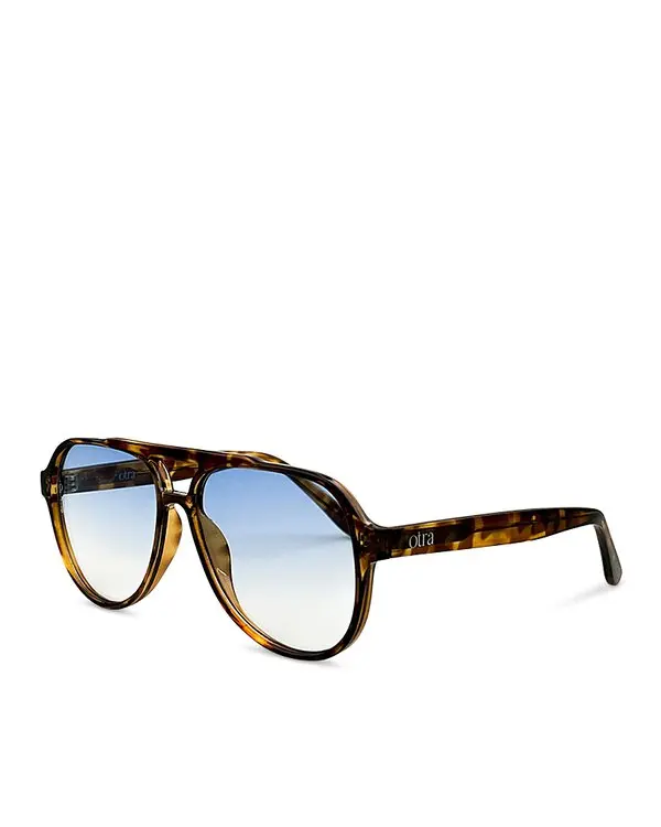 OTRA Stevie Aviator Sunglasses - Tort/blue