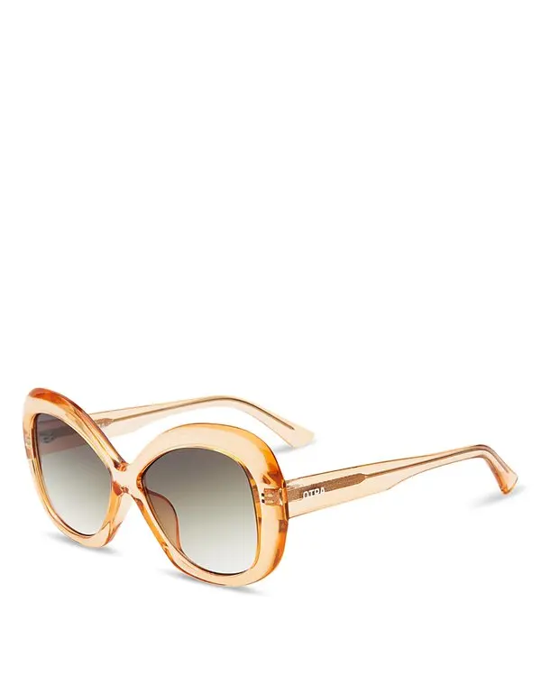 OTRA Esme Round Sunglasses - Olive