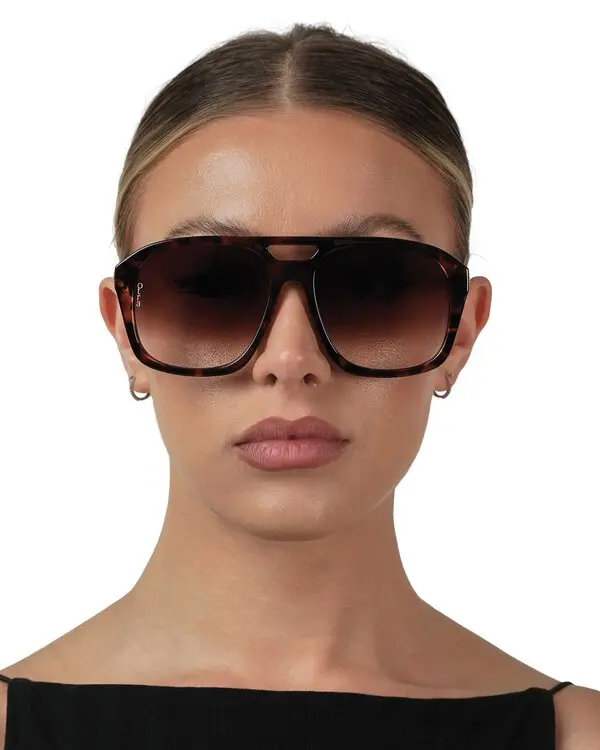 OTRA Rei 58mm Aviator Sunglasses