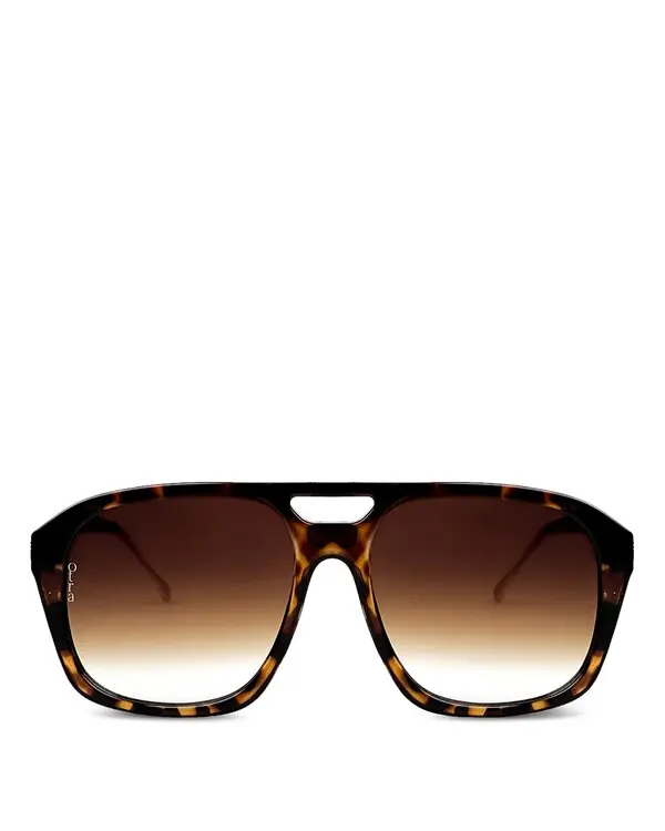 OTRA Rei 58mm Aviator Sunglasses