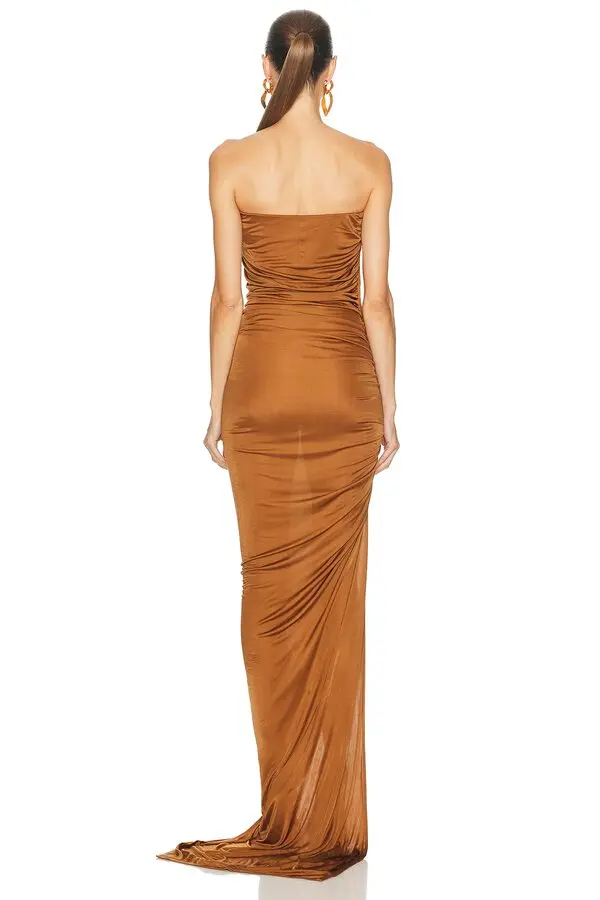 Rick Owens Edfu Gown - Cognac