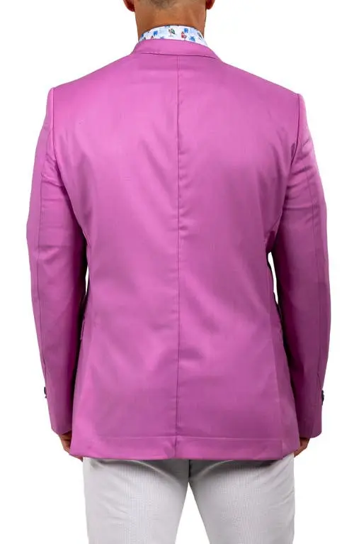 MACEOO Descartes Marthyr028 Virgin Wool Peak Lapel Blazer