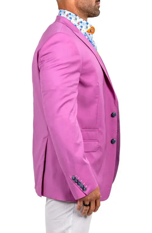 MACEOO Descartes Marthyr028 Virgin Wool Peak Lapel Blazer