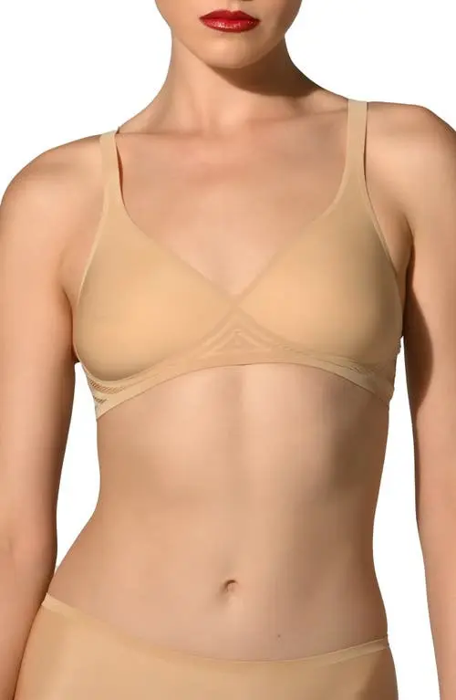 Wolford 3w Wireless Bra - Clay