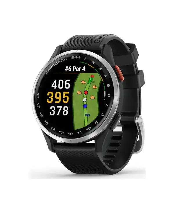 GARMIN Smartwatch With Amoled Display - Silver/black Silicone