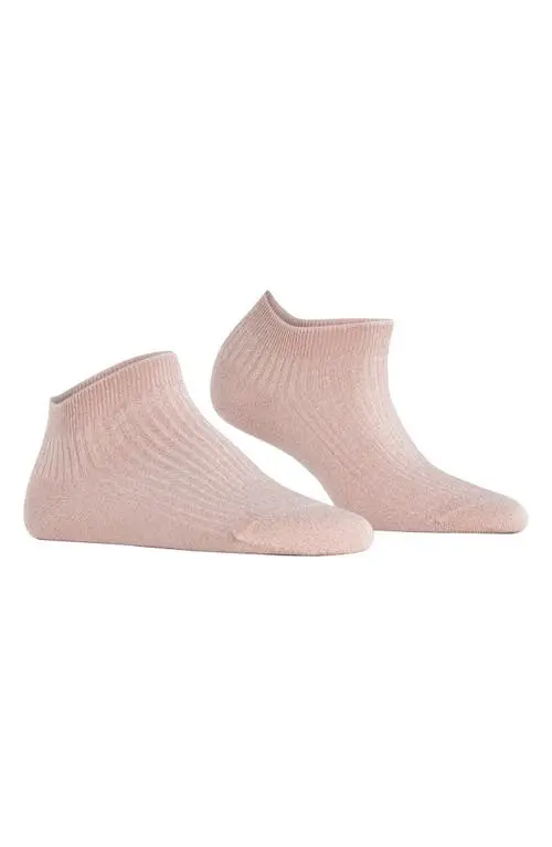 Falke Metallic Rib Quarter Socks - Blossom