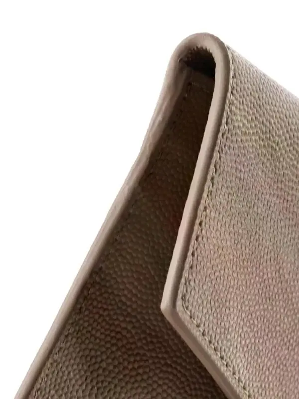 Saint Laurent Uptown Pouch Leather Clutch Bag