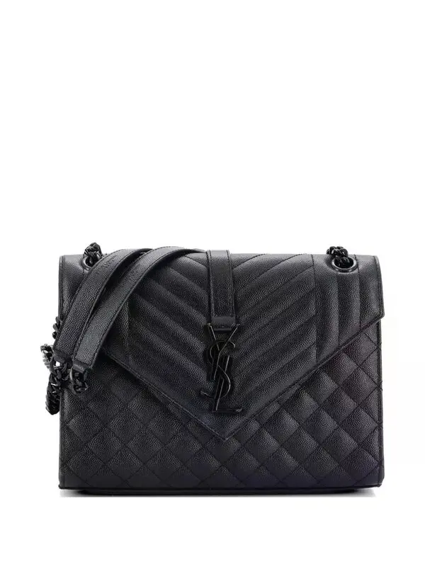 Saint Laurent Classic Monogram Envelope Satchel