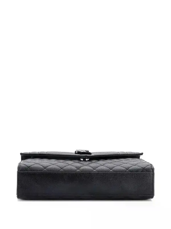 Saint Laurent Classic Monogram Envelope Satchel