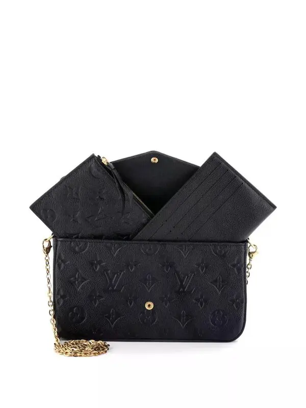 LOUIS VUITTON Felicie Pochette Monogram Empreinte Leather