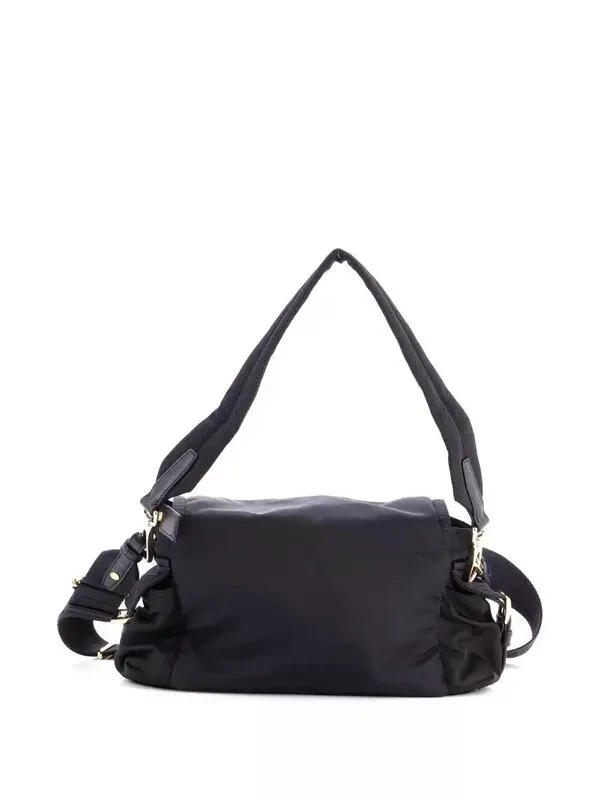 Prada Explore Re-nylon Medium Shoulder Bag - Black