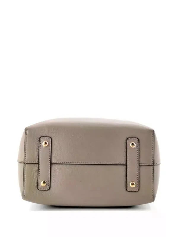 Burberry Leather Medium Tote Bag
