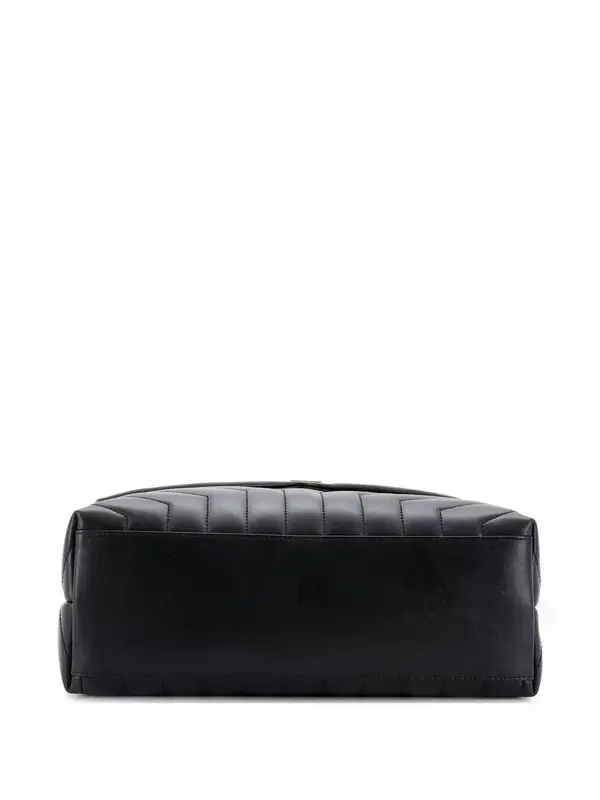 Saint Laurent Loulou Matelassé Chevron Leather Medium Shoulder Bag