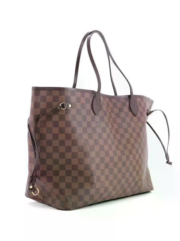 LOUIS VUITTON Neverfull Damier Gm Tote Bag - Brown