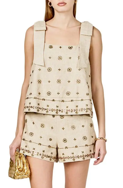 Endless Rose Beaded Sleeveless Top