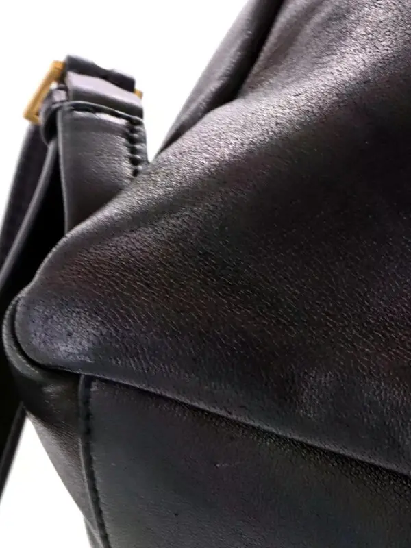 Saint Laurent Jamie Leather And Suede Backpack