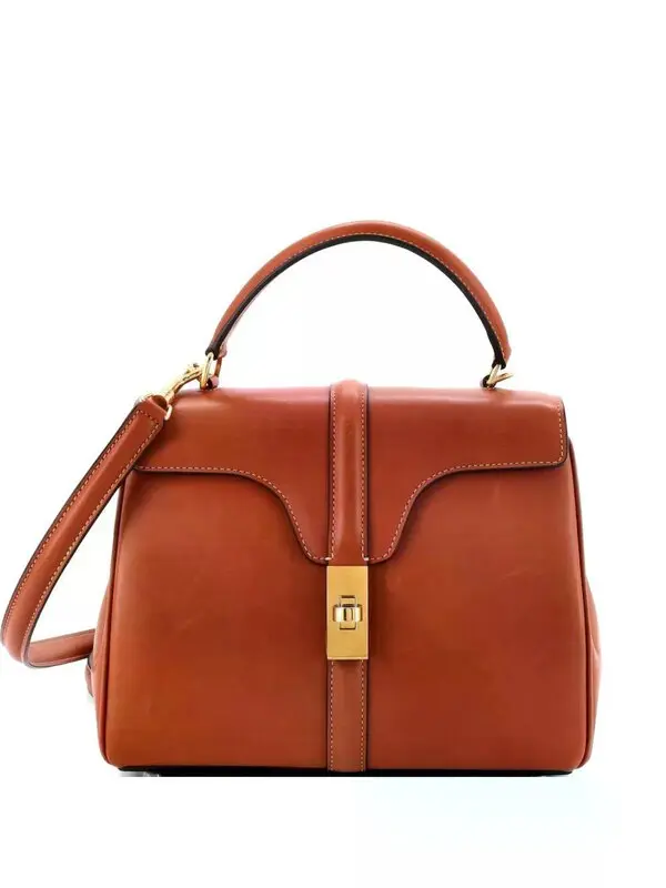 Celine 16 Small Satchel - Brown