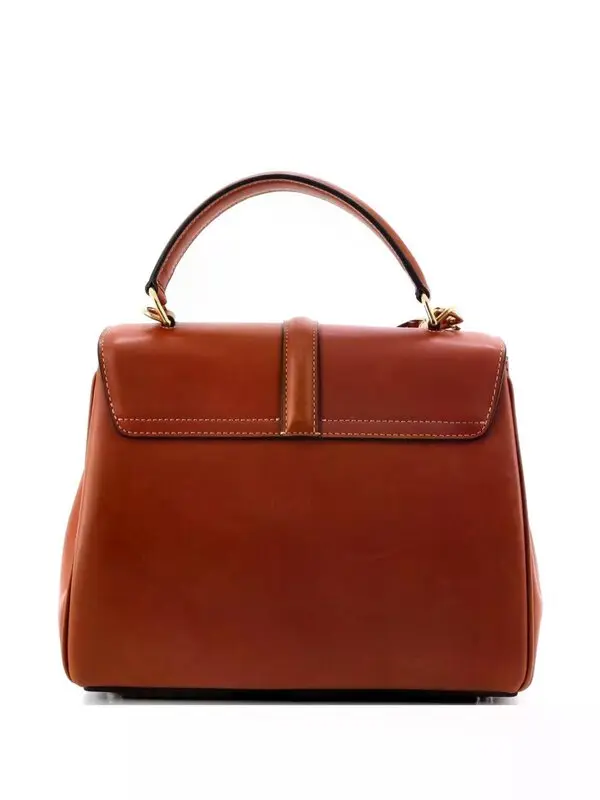 Celine 16 Small Satchel - Brown