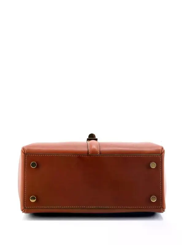 Celine 16 Small Satchel - Brown