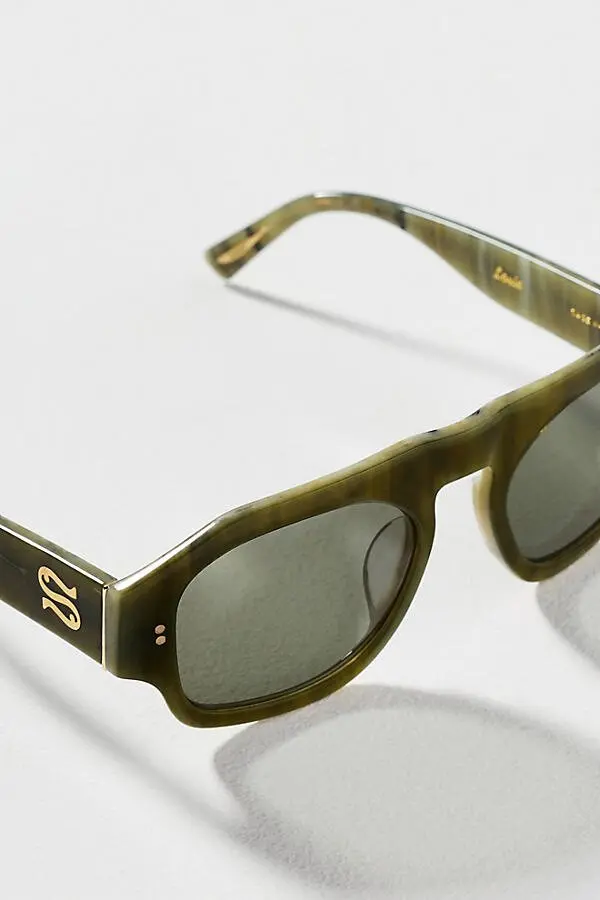 SARDINE Louie Aviator Sunglasses - Sage