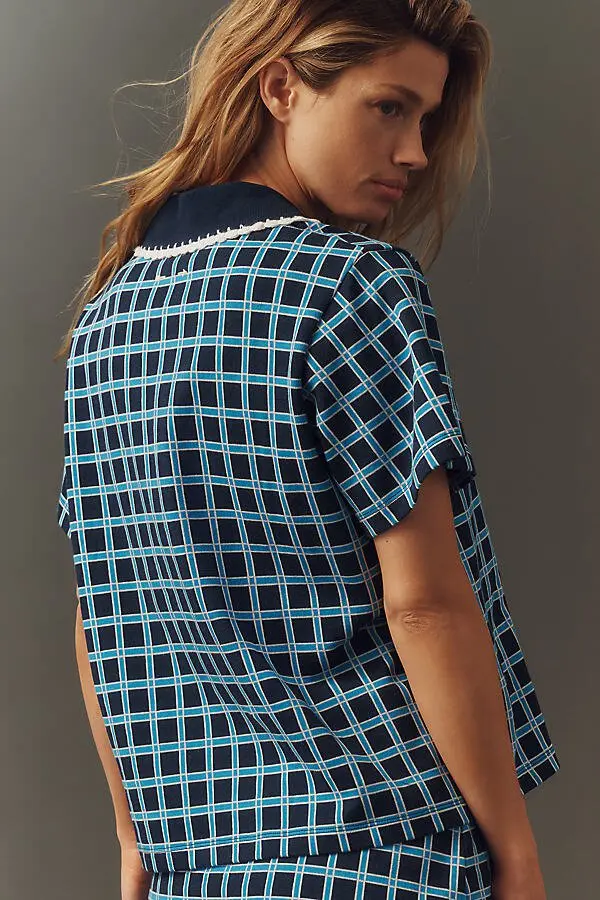The Upside Clubhouse Short-sleeve Polo Top