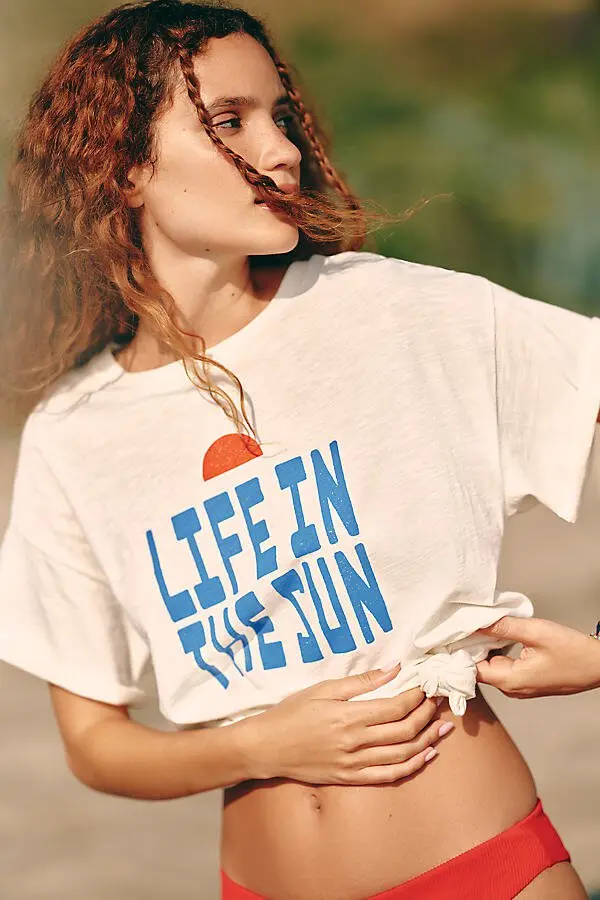 CELANDINE X Sydney Perkins Life In The Sun T-shirt
