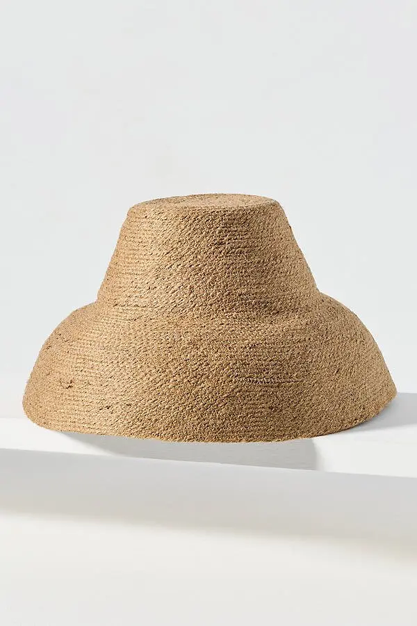 BRUNNA.CO Naomi Jute Bucket Hat - Beige