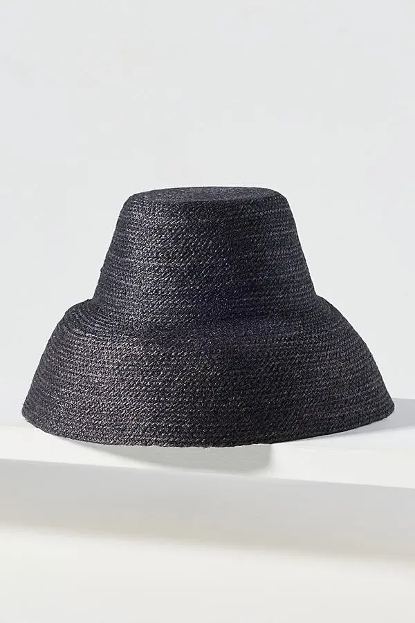 BRUNNA.CO Naomi Jute Bucket Hat - Black