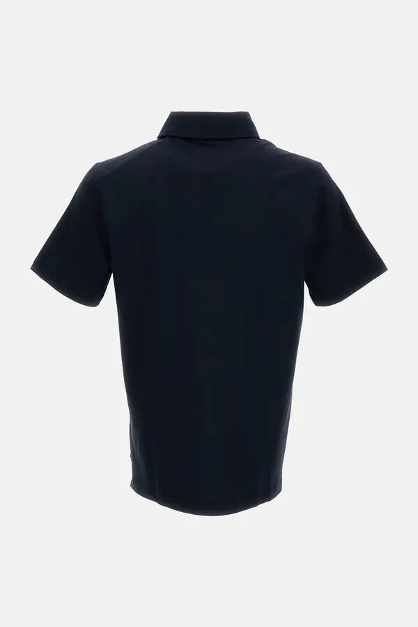 K-WAY Viggo Light Stretch Jersey Polo - Blue