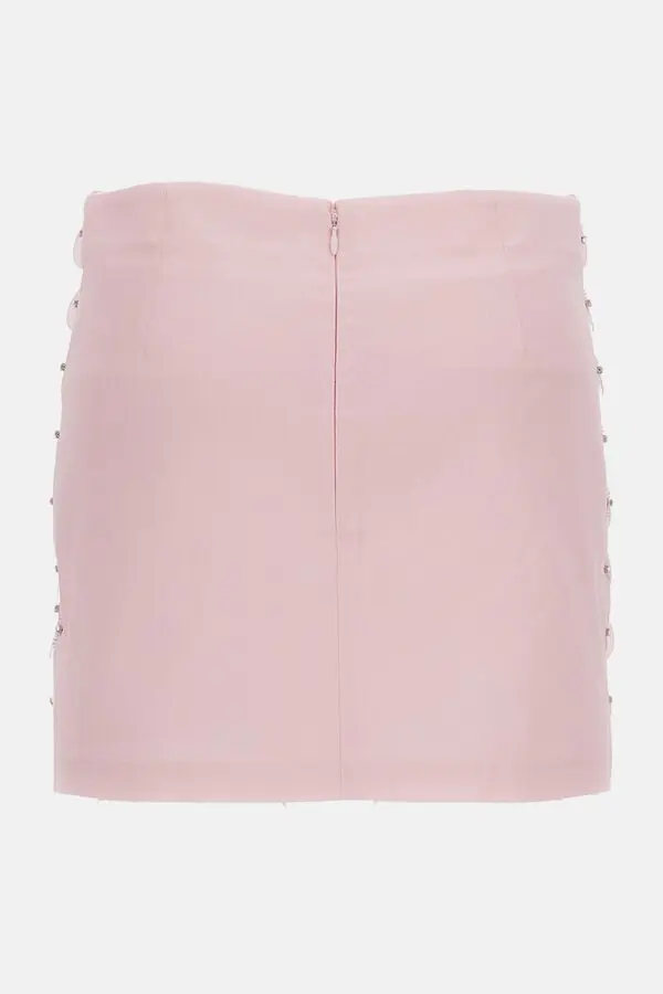 DES_PHEMMES Sequin Embellished Mini Skirt