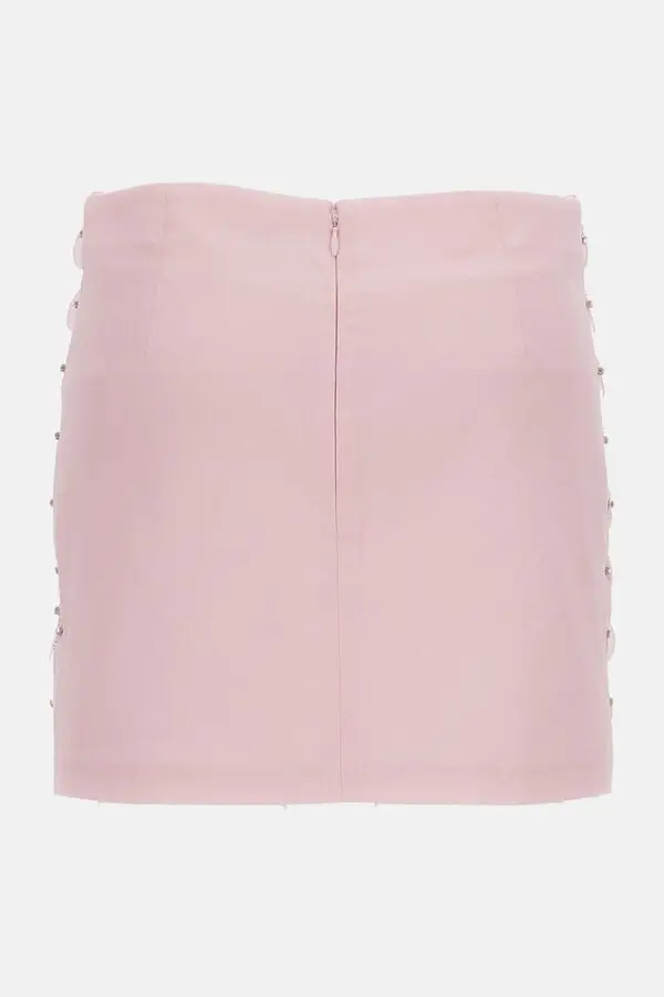 DES_PHEMMES Sequin Embellished Mini Skirt