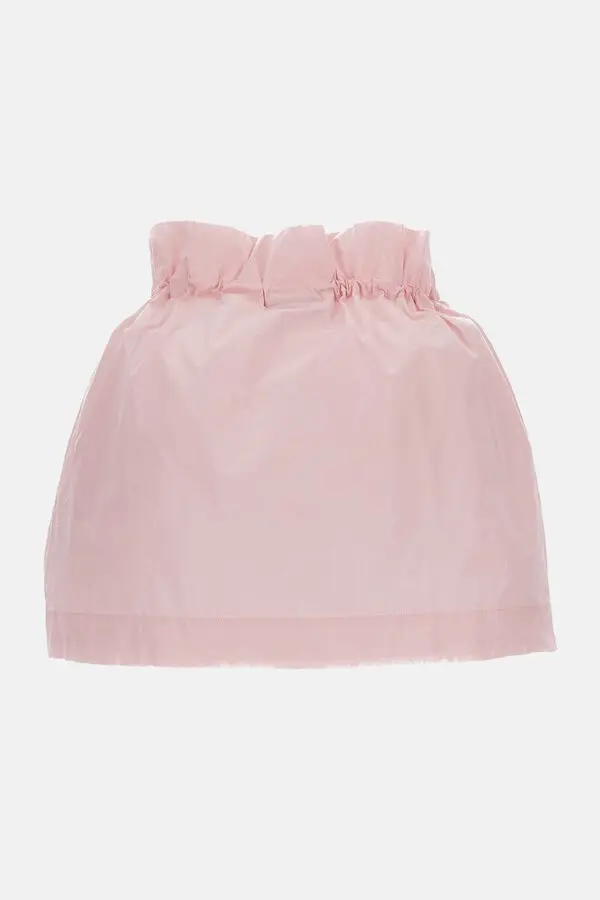DES_PHEMMES Mini Skirt With Rhinestone Embellishments