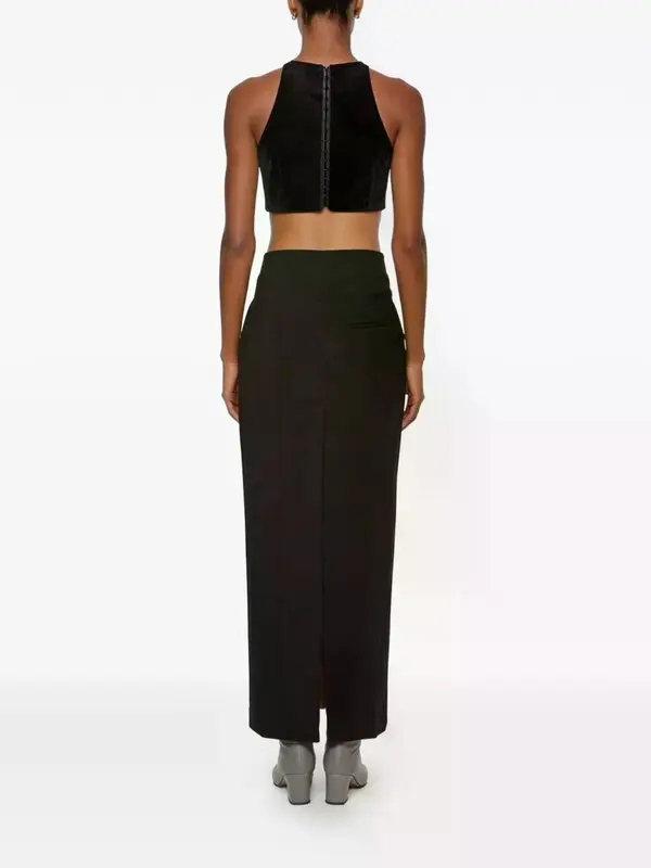 TATUNA Velvet Sleeveless Top