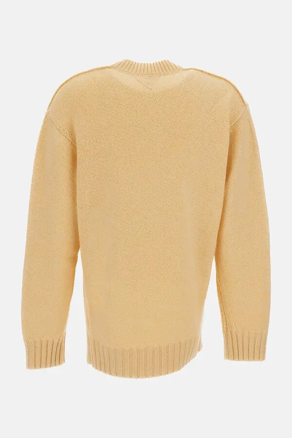 Bottega Veneta Braided Cashmere V-neck Sweater