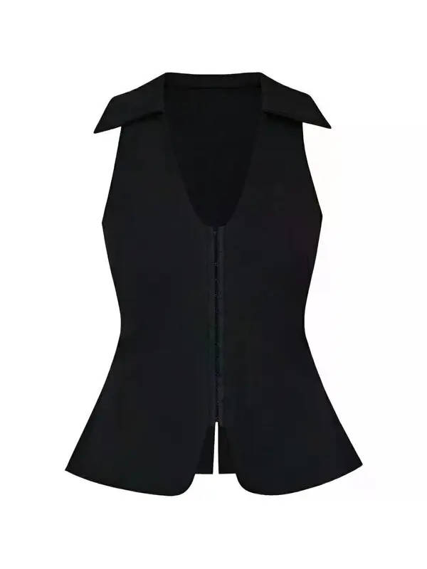 TATUNA Hook-fastening Peplum Top